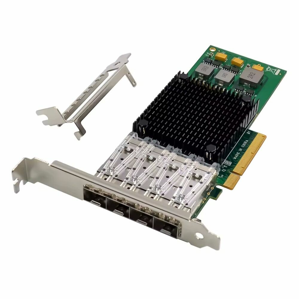 Сетевая карта PCIe x8 (BCM57840) 4 x SFP+ 10Gbps Server NIC (ORIENT XWT-BM840PE8 4SFP)
