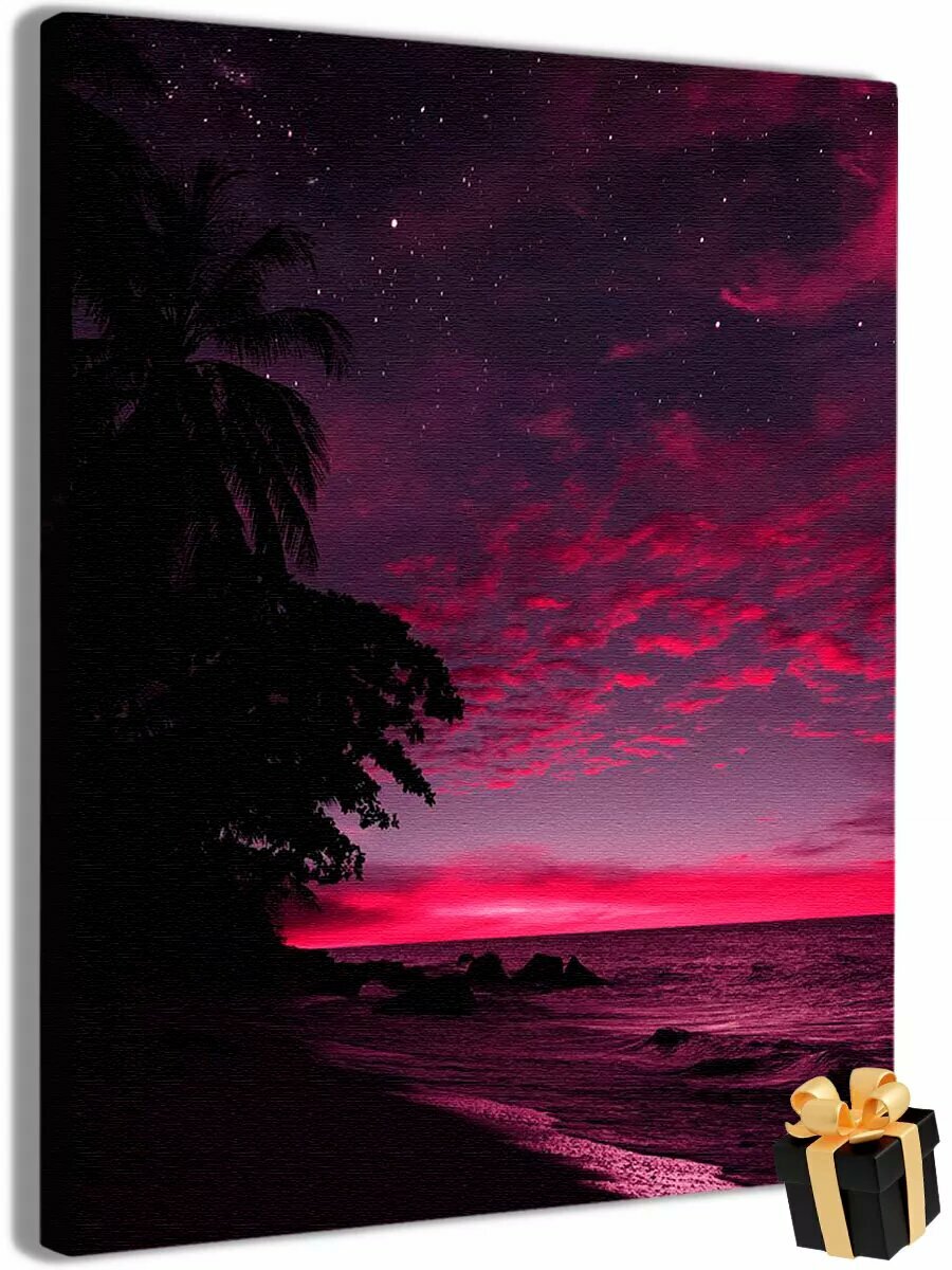 Картина по номерам море