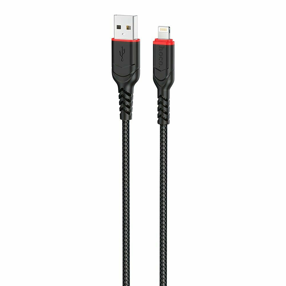 Кабель Hoco HC-44876 X59 USB - Lightning, 1 м, 1 шт, черный