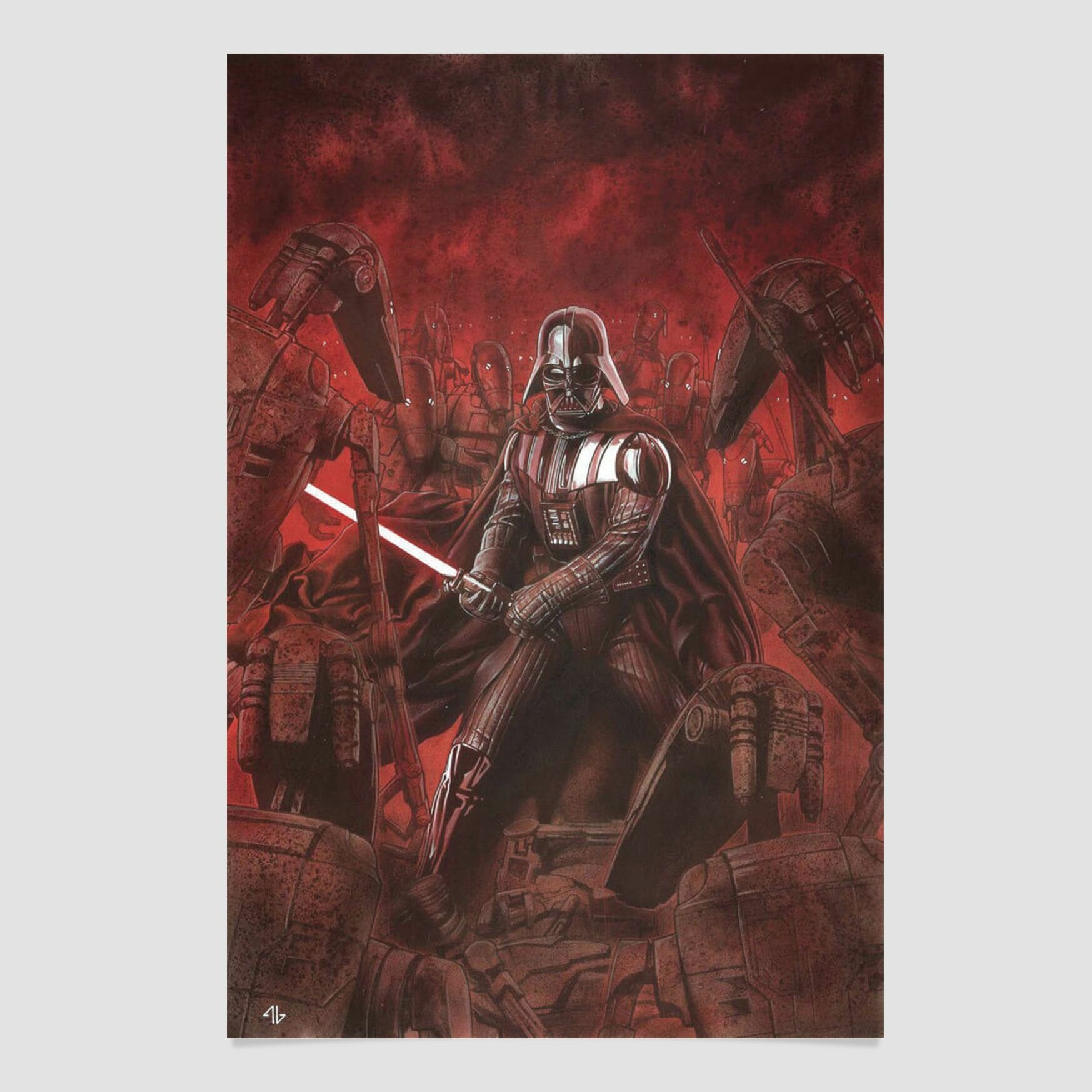 Постер (плакат) Звёздные войны. Дарт Вейдер 40x60 см. от Poster4me