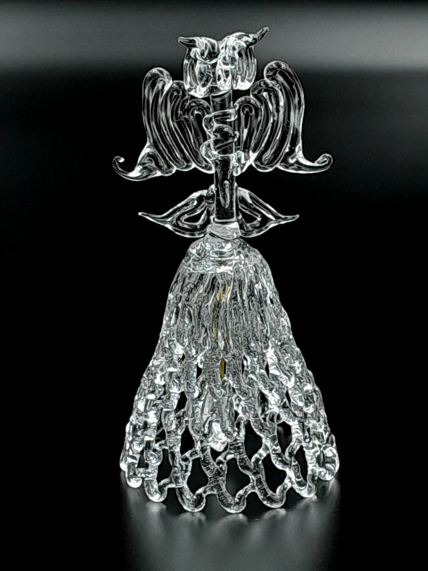 Колокольчик Хрустальный "Сова"