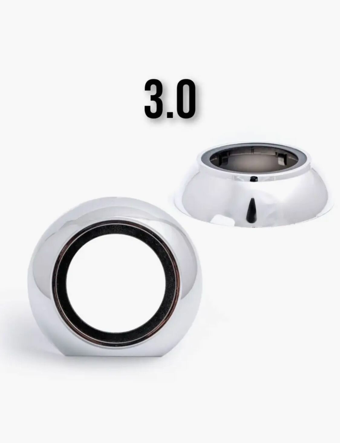 Маски для светодиодных biled линз бленды Tiguan 3.0 дюйма 2шт