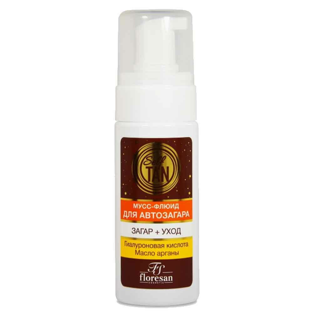 Floresan Self Tan Ф631 Мусс-флюид для автозагара для лица и тела Загар и Уход, 150 мл