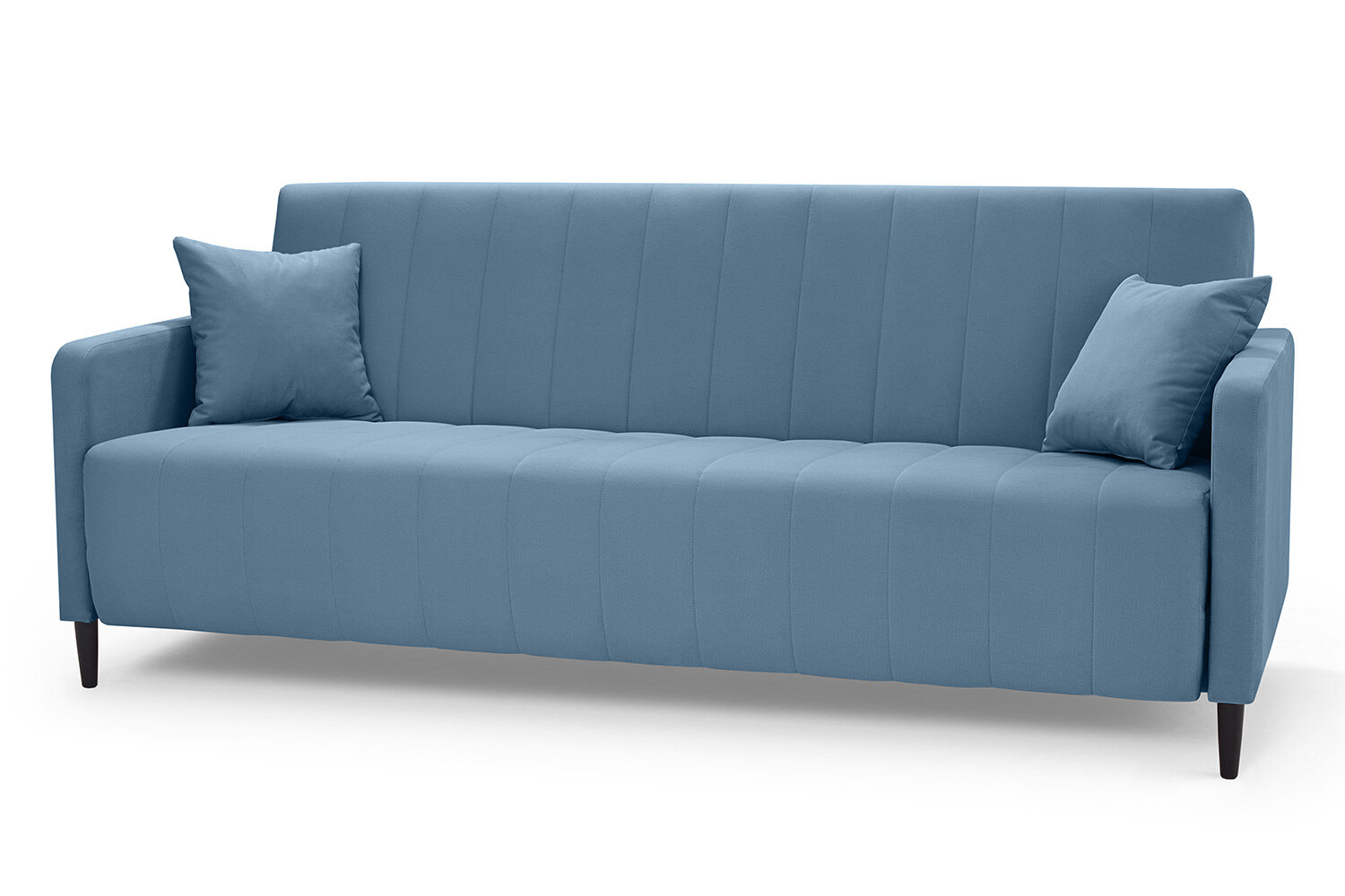 Диван-кровать SCANDICA Матиас, прямой, 211х91х96 см, книжка, цвет синий