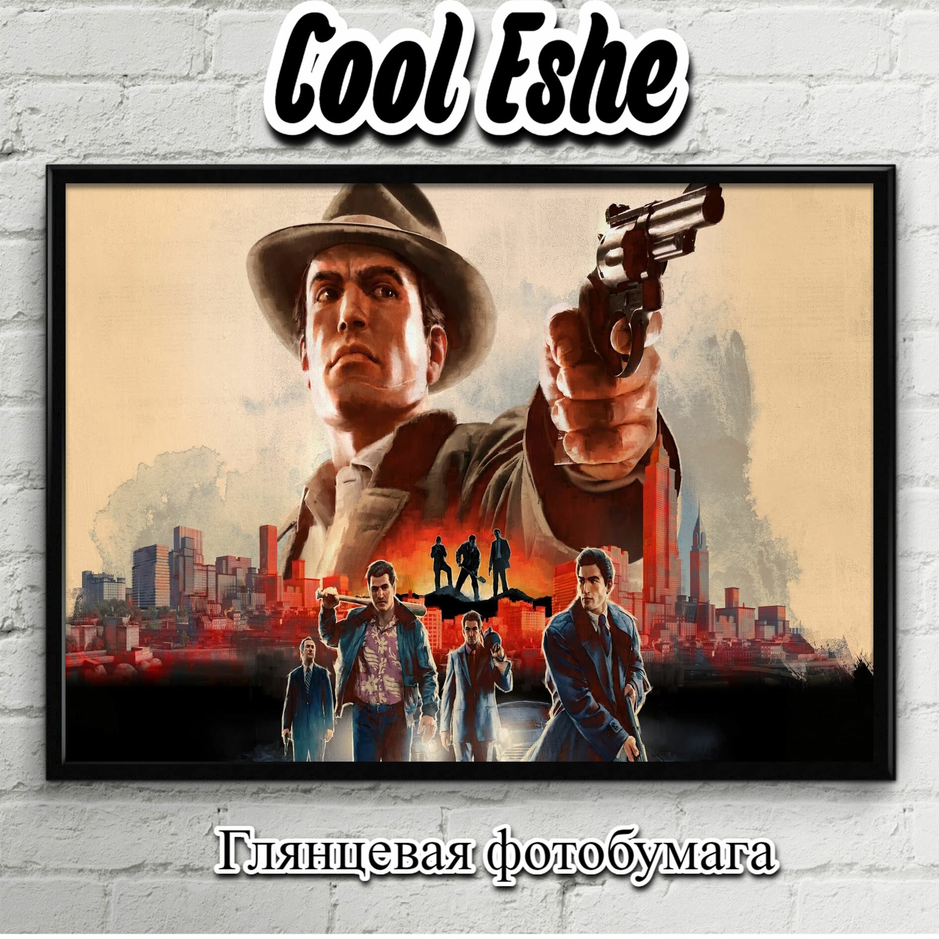 Постер "Mafia 2 definitive edition" из коллекции "Игры" А3