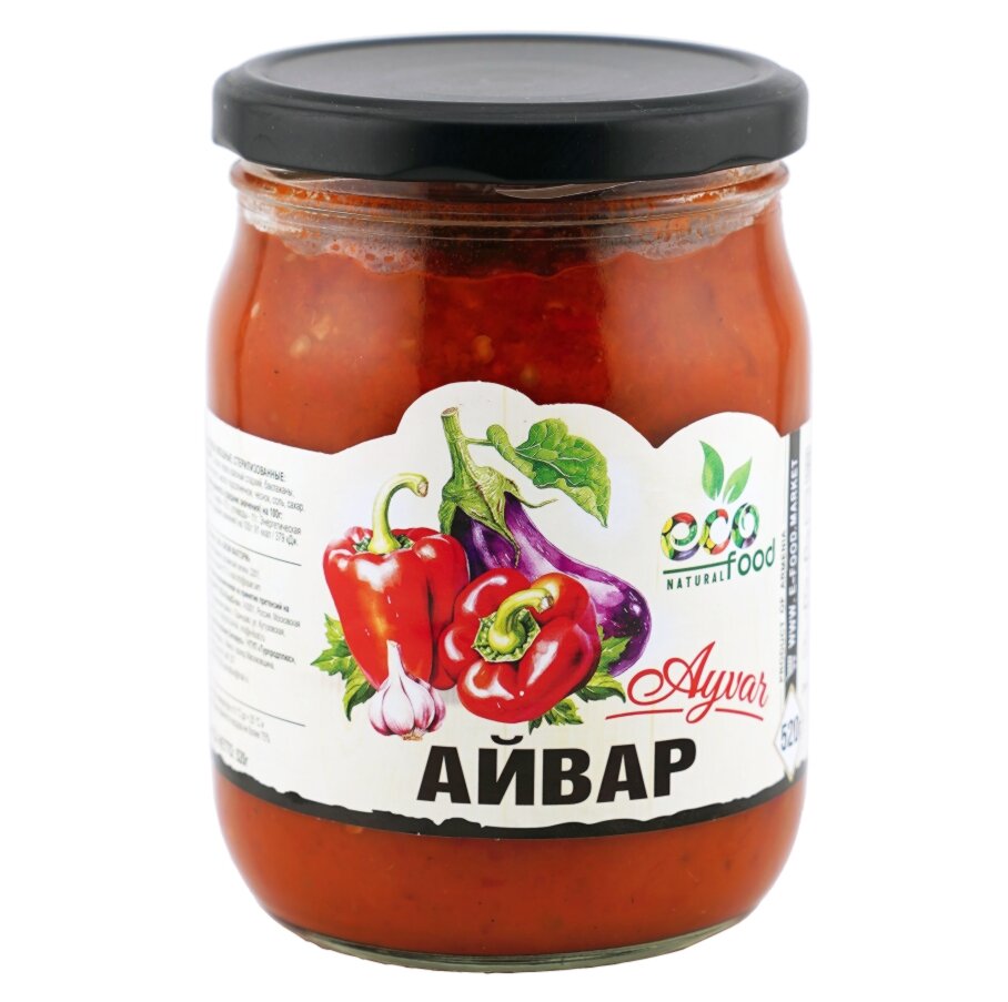Айвар 520г, ECOFOOD (Армения)