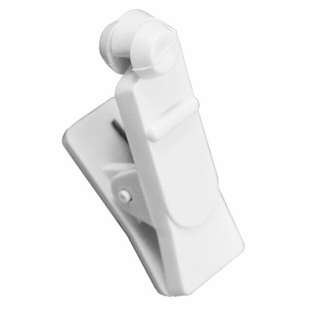 Зажим-ролик УЮТ 10шт белый, арт. 12.12ТО.0304