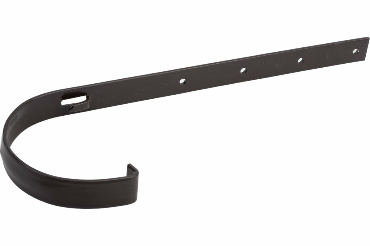 DOCKE PREMIUM Кронштейн желоба металлический Шоколад ZVKZ-1050