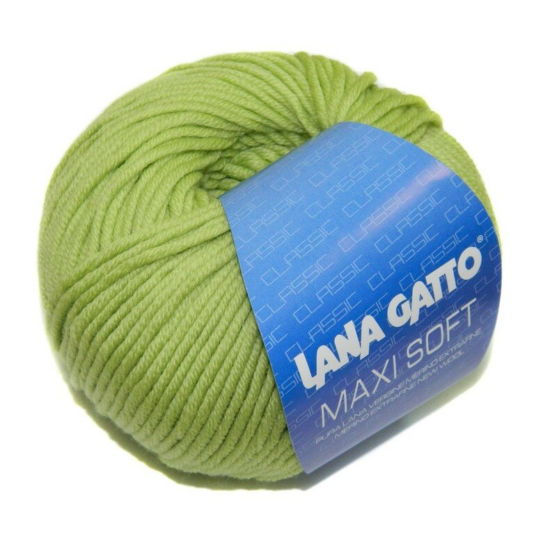 Пряжа Super soft - 5282 салатовый
