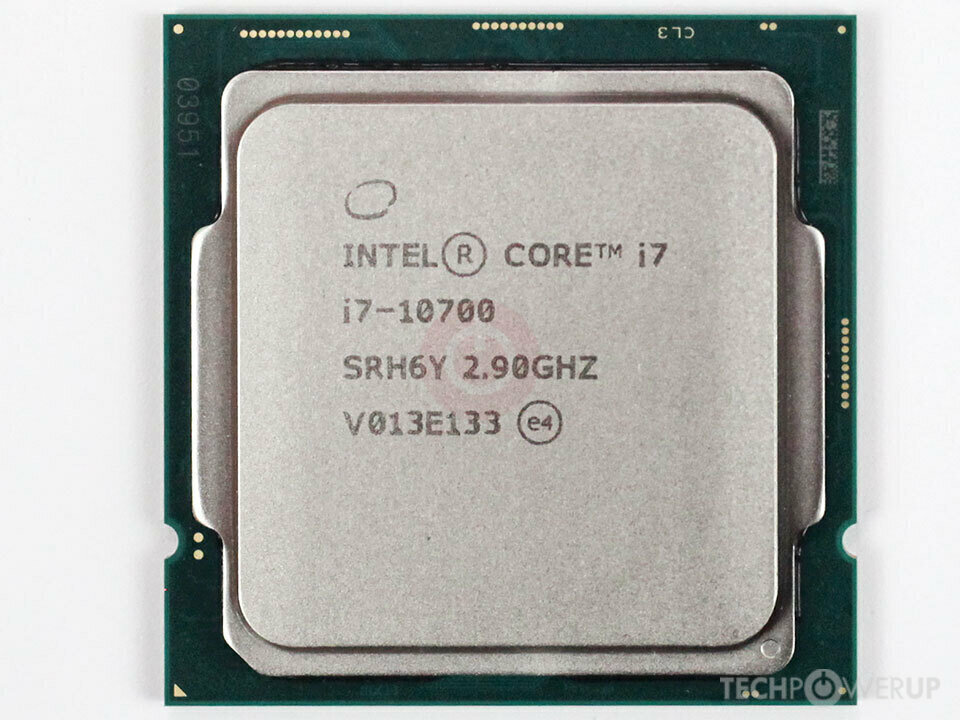 Процессор Intel Core i7-10700 LGA1200, 8 x 2900 МГц, OEM