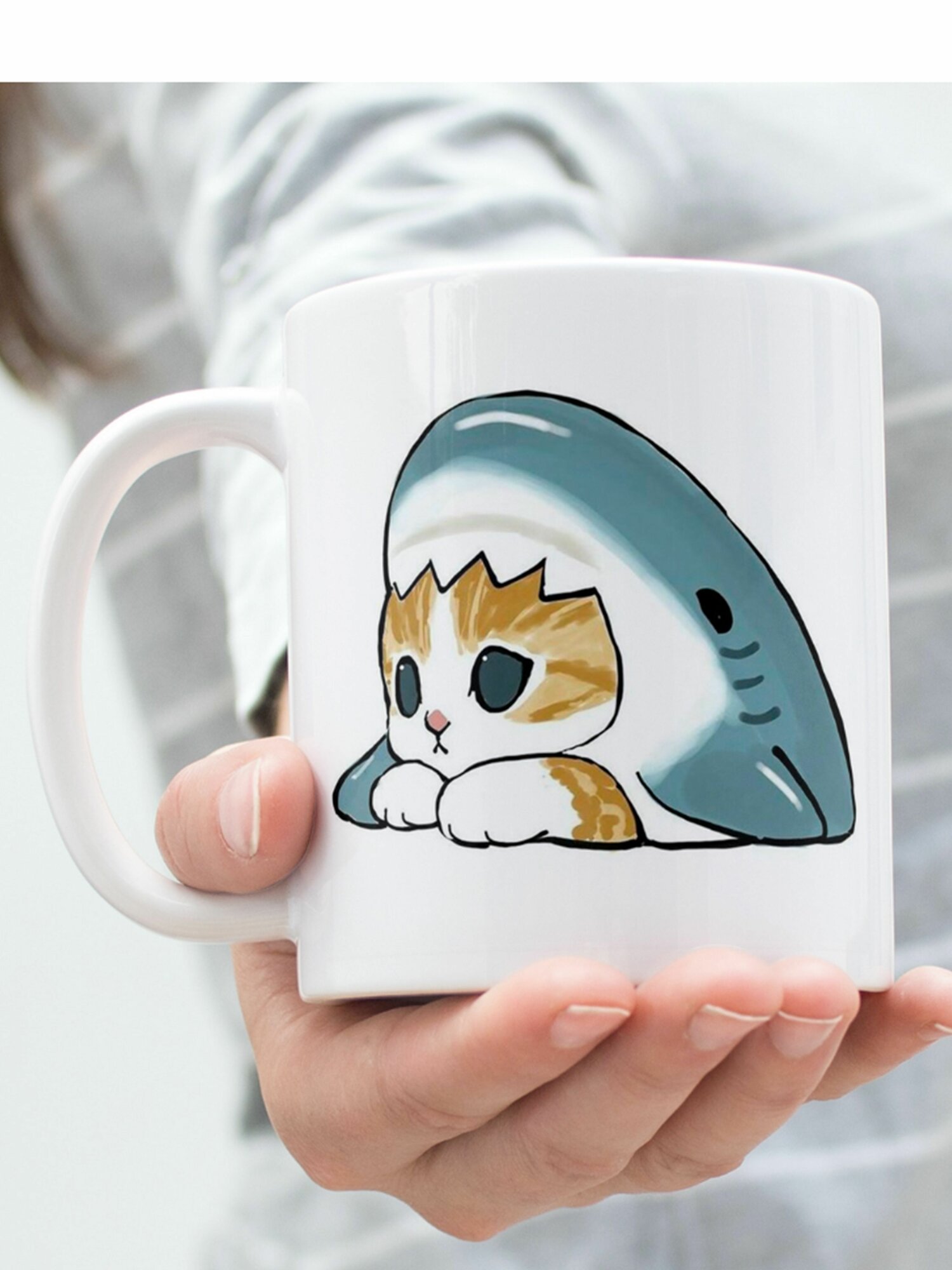 Кружка "Котик Акула"