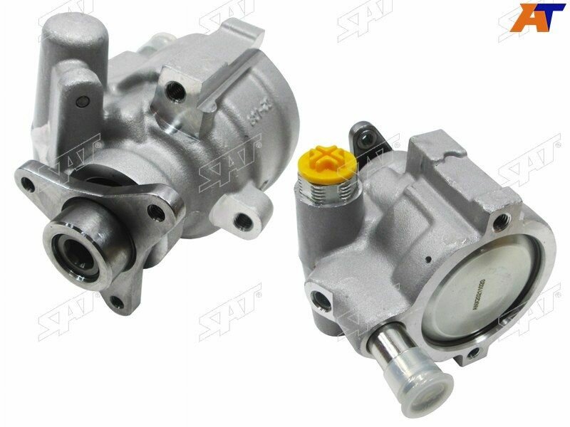 . SAT Насос гидроусилителя руля (ГУР) для RENAULT LOGAN/MEGAN/SANDERO 1,4/1,6 без шкива (с кондиционером)(новый поставщик)