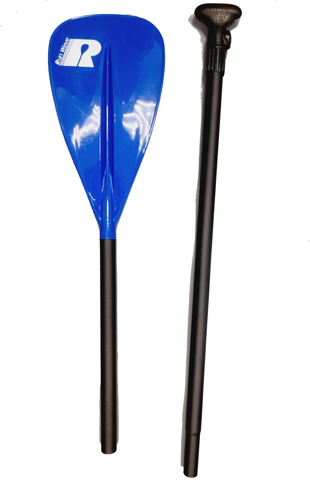 Весло RunWave для SUP, 2050мм, алюминиевое, регулируемое, синее