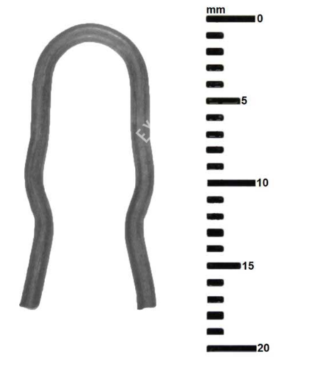 Скоба - зажим на термоблок для кофемашин DeLonghi 6113210021