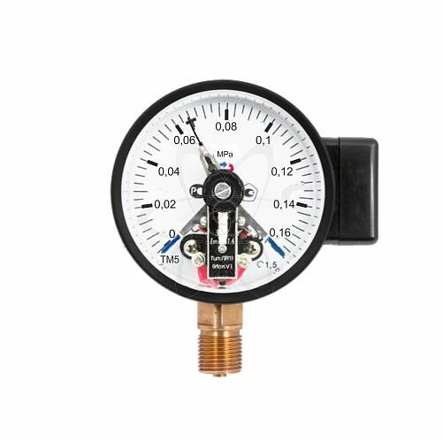 Манометр электро-контакт. ТМ-510Р.05 (0.0,16 MPa) M20x1,5 кл1,5 - росма