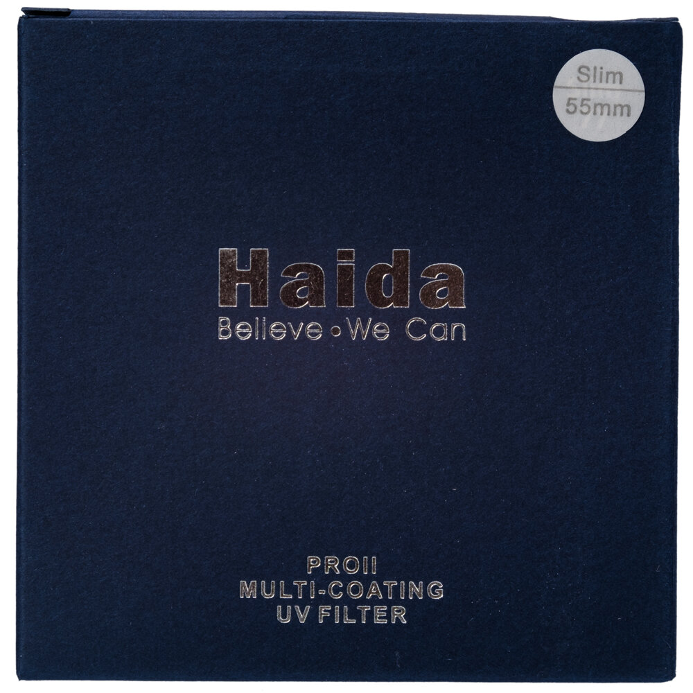 Светофильтр ультрафиолетовый защитный Haida Slim MC-UV PRO II 55mm