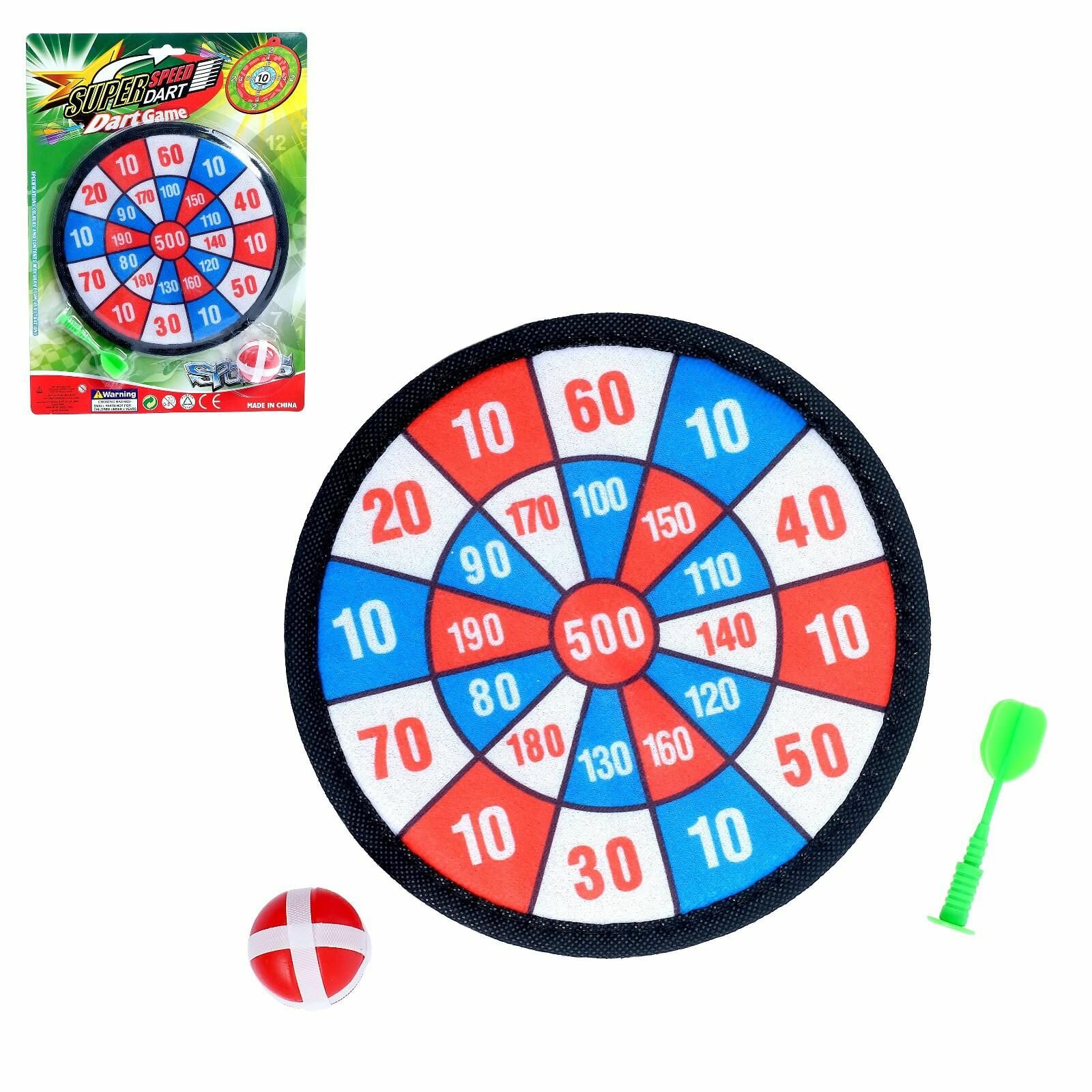 Дартс "Меткость" , на липучках