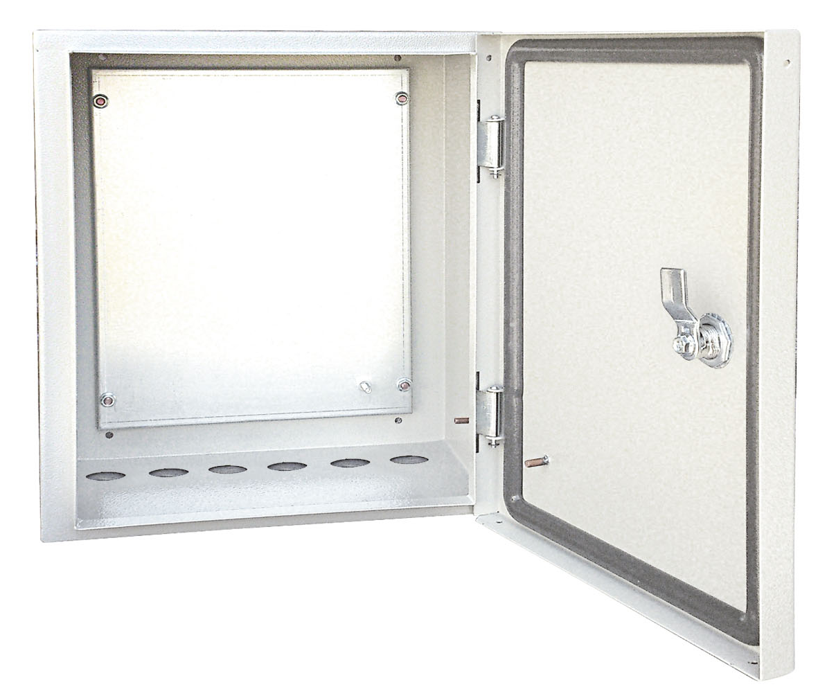 Щит распределительный TDM Electric / ТДМ Электрик ЩМП-4.4.2-0, стальной серый, IP66, размером 400х400х250мм, SQ0905-0086 / электрика