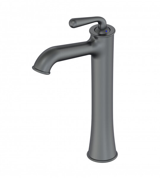 Смеситель для раковины высокий Wonzon&Woghand, Темный графит WW-88239008-BGM