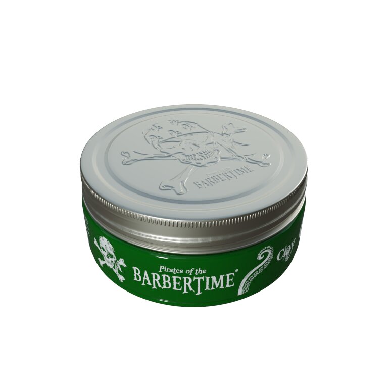 BARBERTIME - Глина для укладки волос Clay Matte Pomade матовая, 150 мл