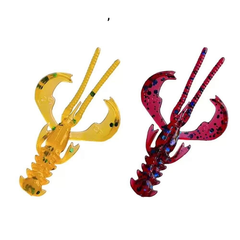 Силиконовые приманки Crazy Fish Nimble 1.2" 76-30-31/73-6 кальмар