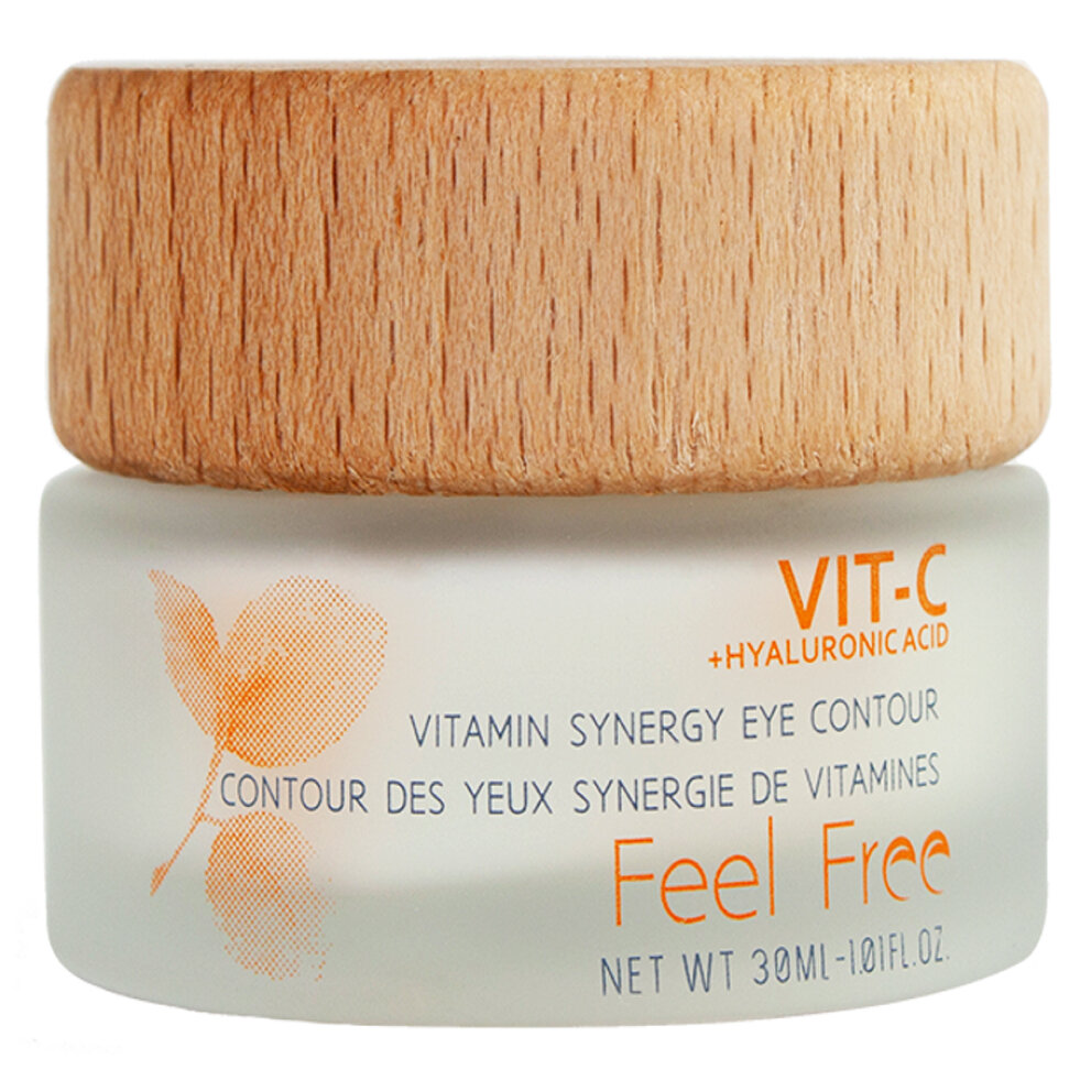 Крем для век Feel Free Vitamin С & Hyaluronic Acid, с витамином С и гиалуроновой кислотой, 30 мл