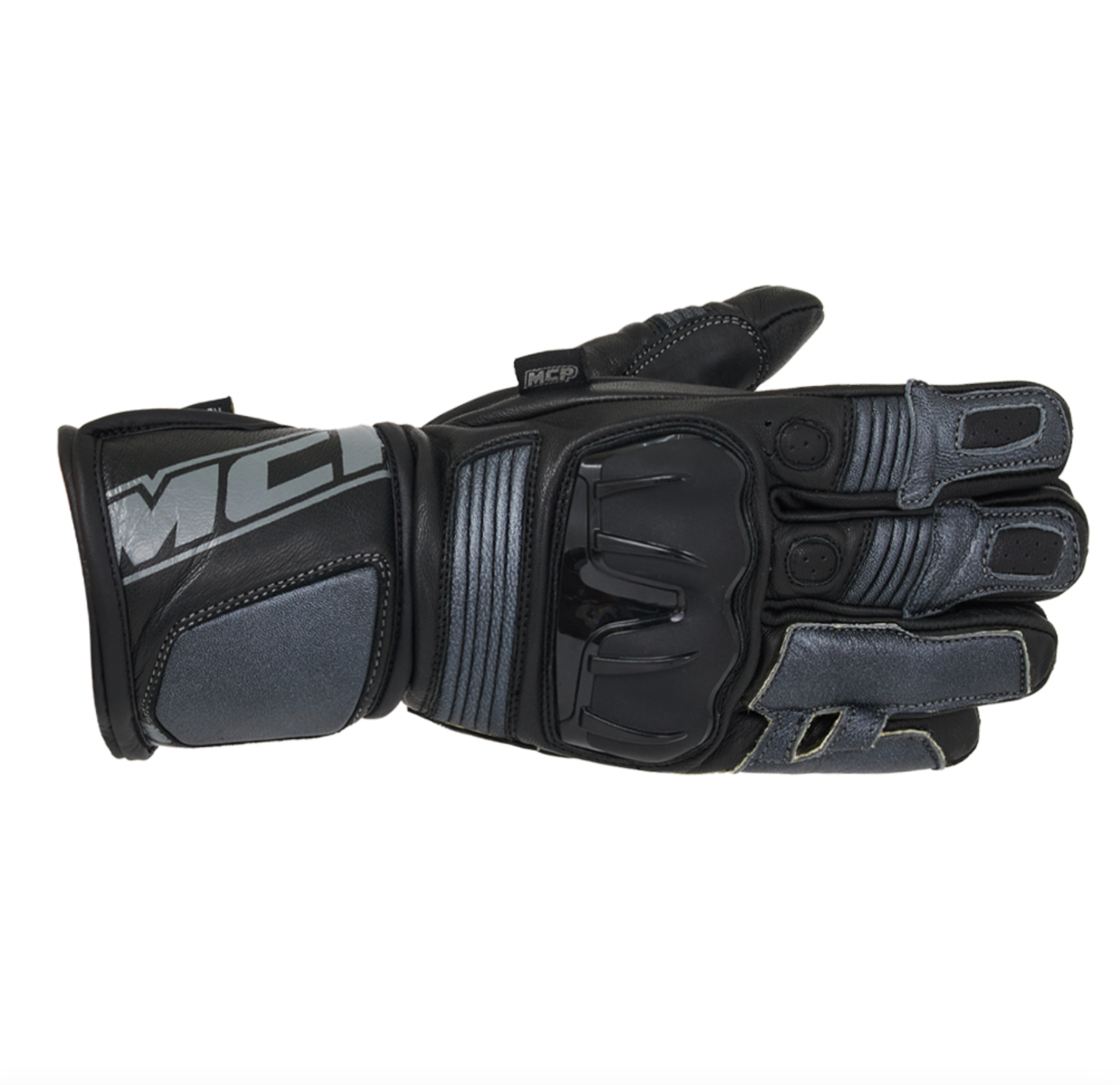 Мотоперчатки MCP Carbonox (черный, Black-Gunmetal, S)