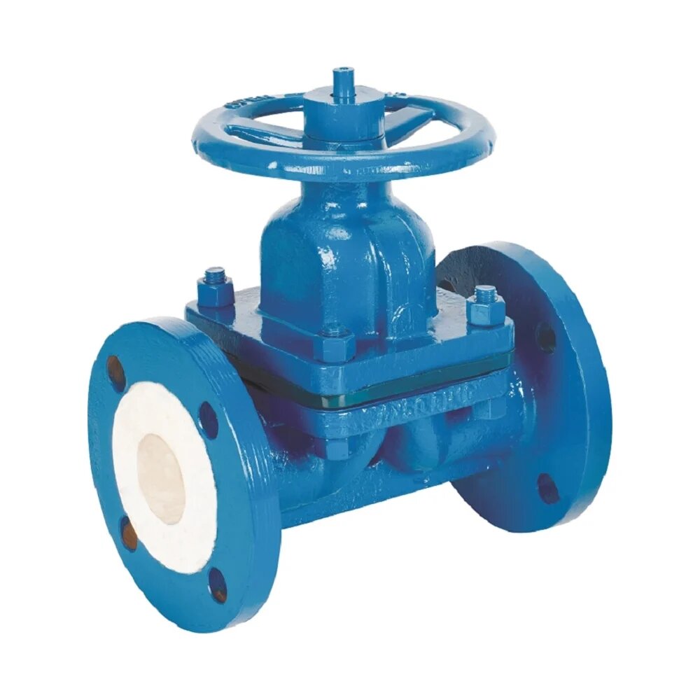 Атка Клапан (вентиль) запорный футер. вдх (тип 15ч75п2м) ду50 ру16 1008010406