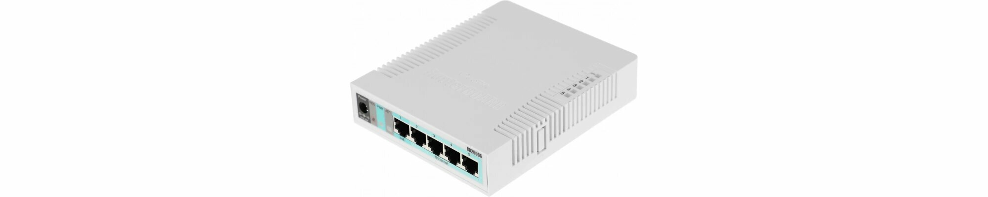 Коммутатор управляемый MikroTik RB260GS CSS106-5G-1S