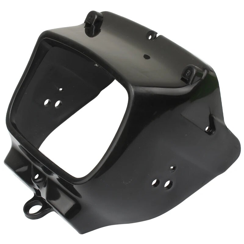 Передний ветровой блок для мотоцикла, фара в сборе 3 цветов для Kawasaki KLX250 KLX Черный, черный