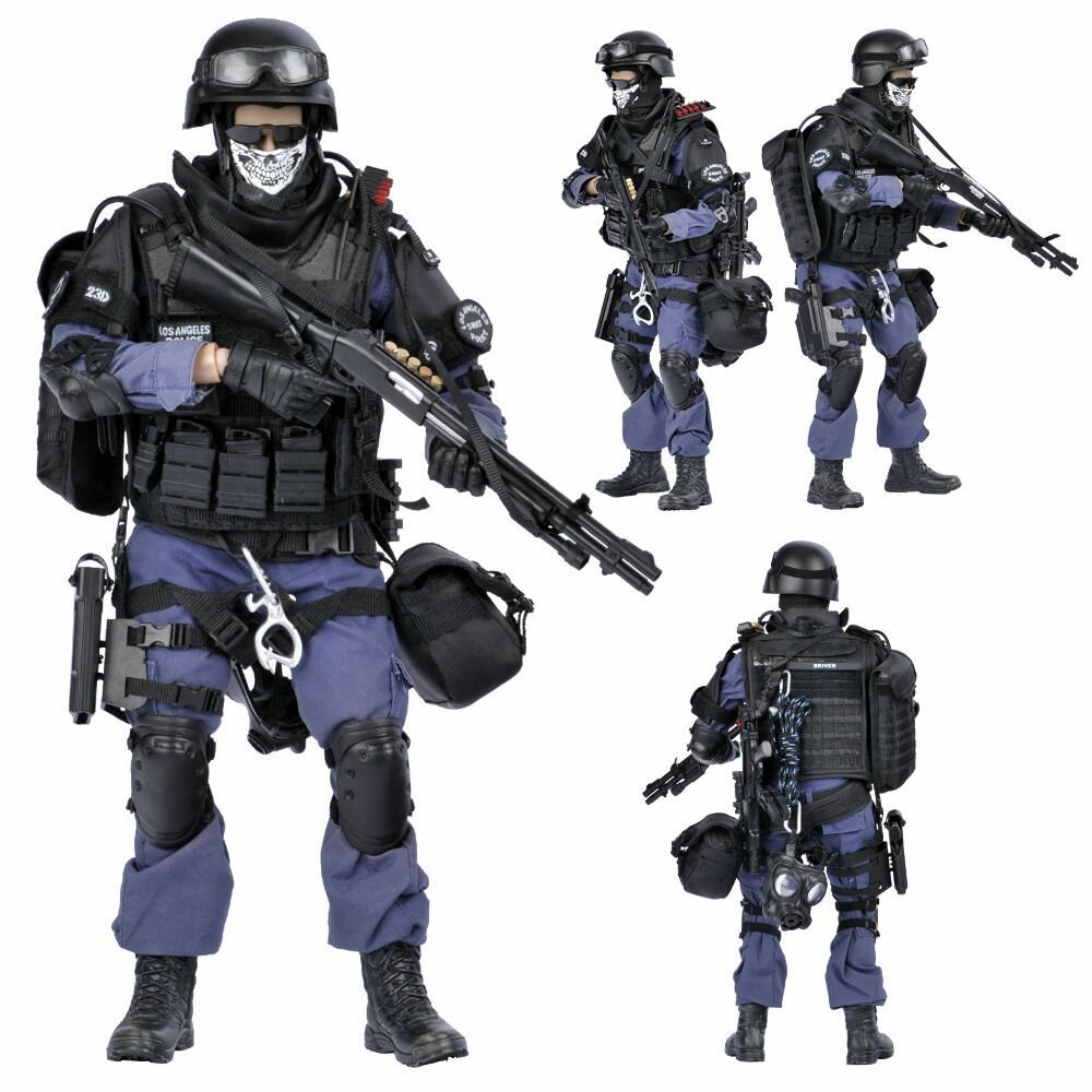 Коллекционная подвижная /фигурка swat американский спецназ солдатик 30cm(коробка)/Подарок парню на, игрушки для мальчика