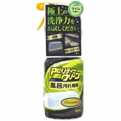 YUWA Ability Clean Premium for Bath Stains Чистящая пена для ванны, с дезинфицирующим эффектом, спрей, 500 мл