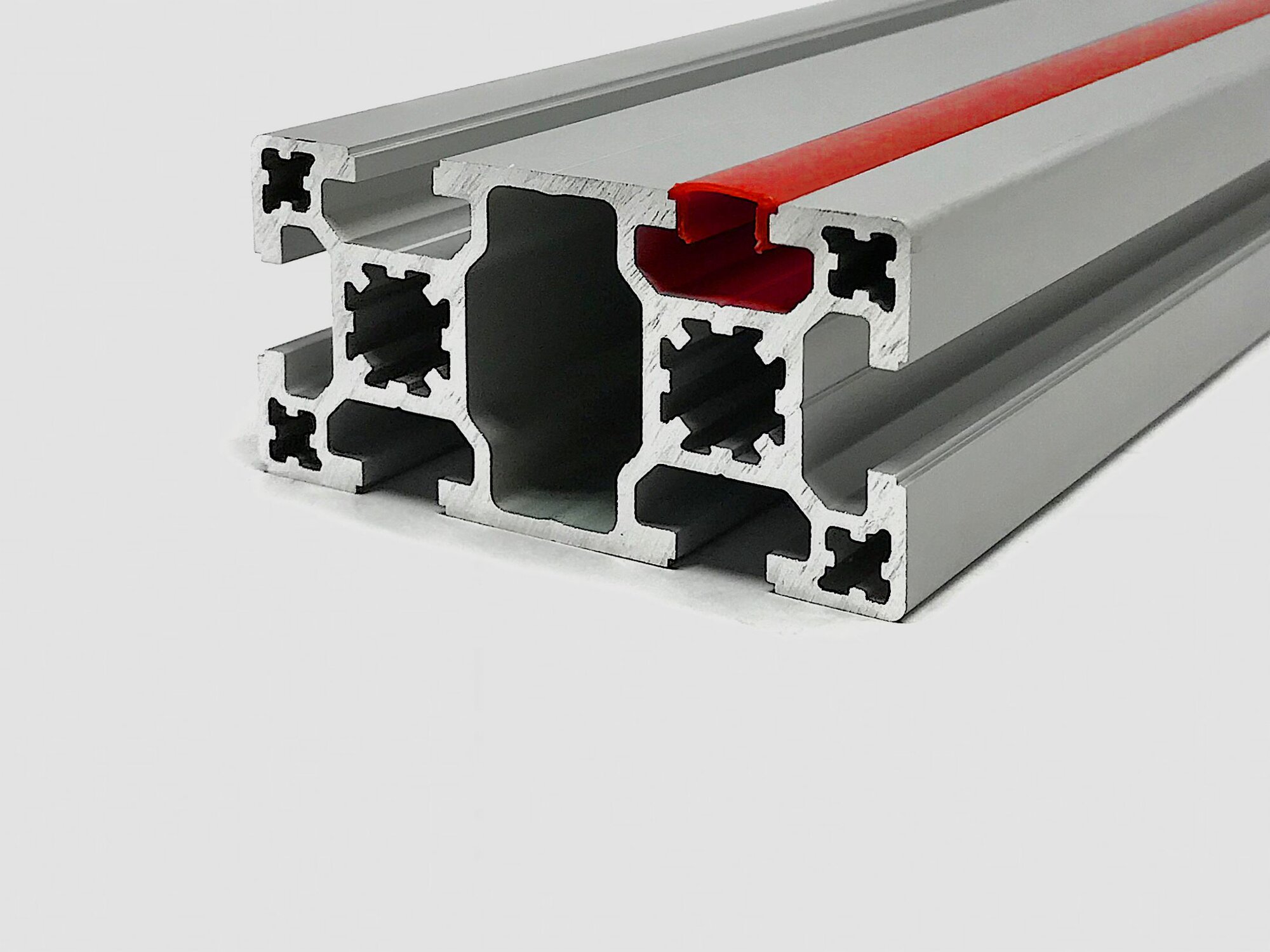 Заглушка для паза 10 мм, (красная), A296 / 1000 мм - 8 шт / соберизавод