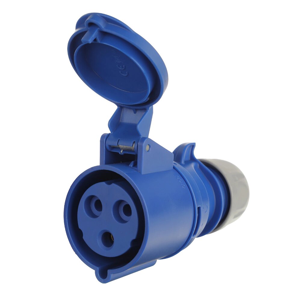 Розетка силовая PCE Austria 230 В 32 А 1P+N+E IP44