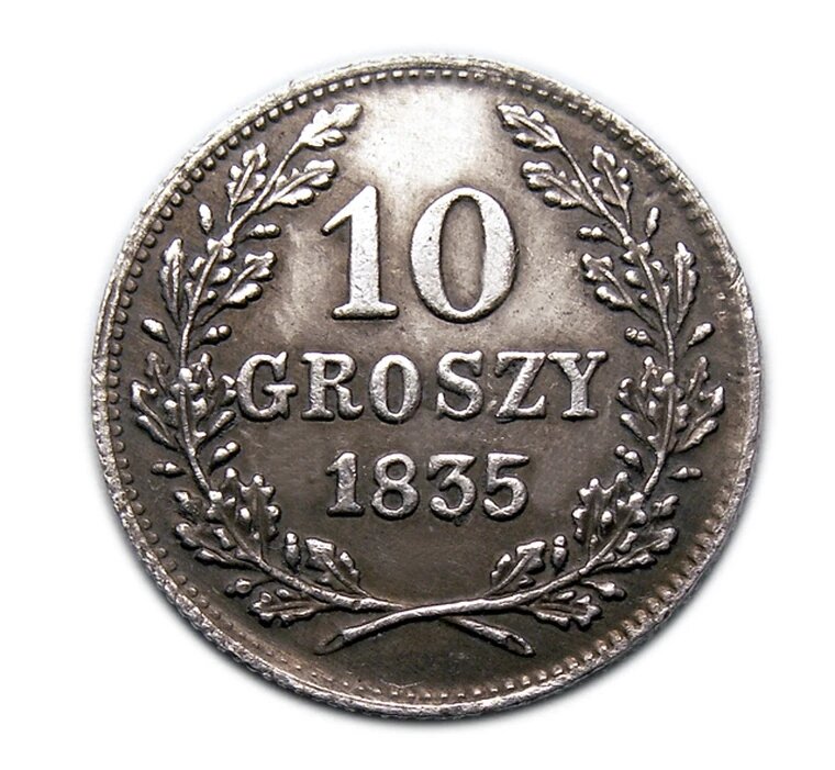 10 грошей 1835 Свободный город Краков Польша сувенирная копия монеты, нумизматика, деньги для коллекции