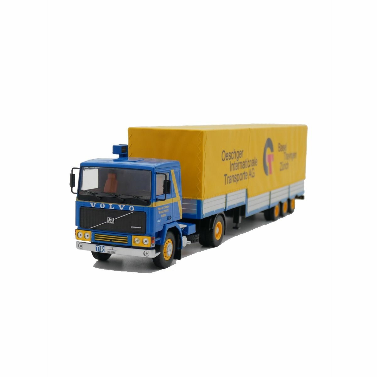Модель легкосплавного автомобиля Volvo F12 1977 года выпуска ixo 1:43