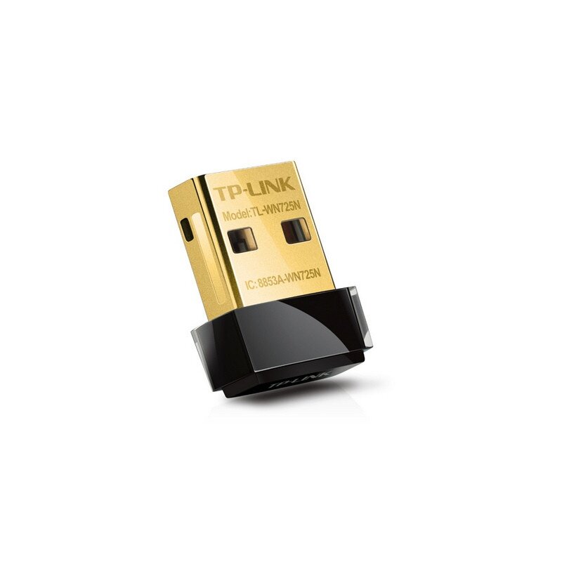 Сетевой адаптер TP-LINK TL-WN725N, wi-fi до 150 Мбит/с, USB 2.0 (TL-WN725N)