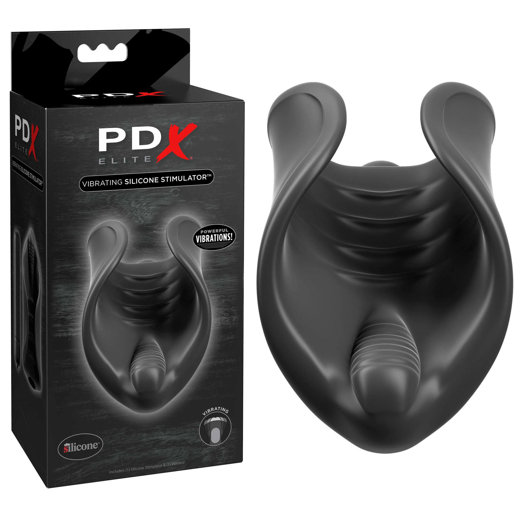 Pipedream Вибростимулятор уздечки PDX Elite Vibrating Silicone Stimulator