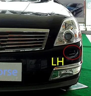 Крышка форсунки омывателя фар Nissan Teana J31 2006-2007, Left side LH
