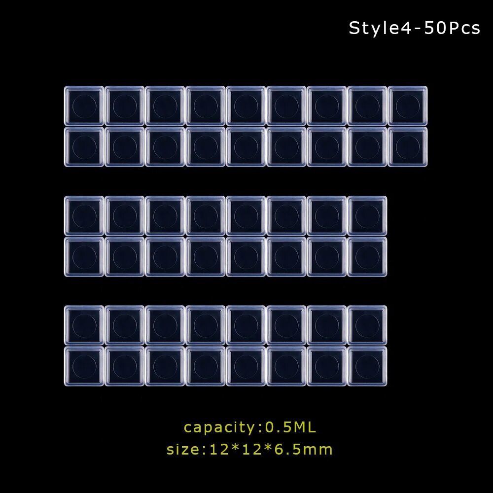 Пластиковые пустые палитры для акварели 20 шт