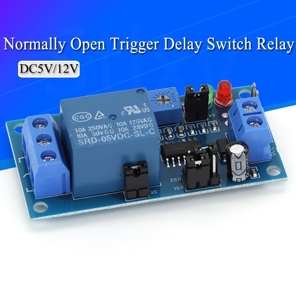 Релейный модуль времени Stlxy DC 12V, 5V, 1PCS