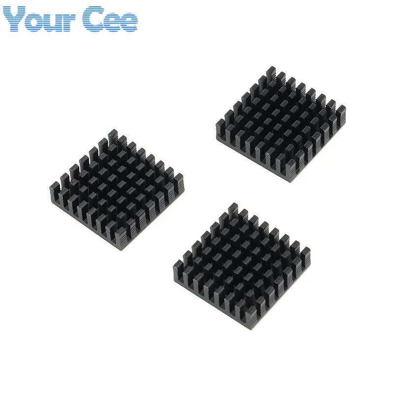 Радиаторы охлаждения 28x28x8 мм, цвет: 5pcs