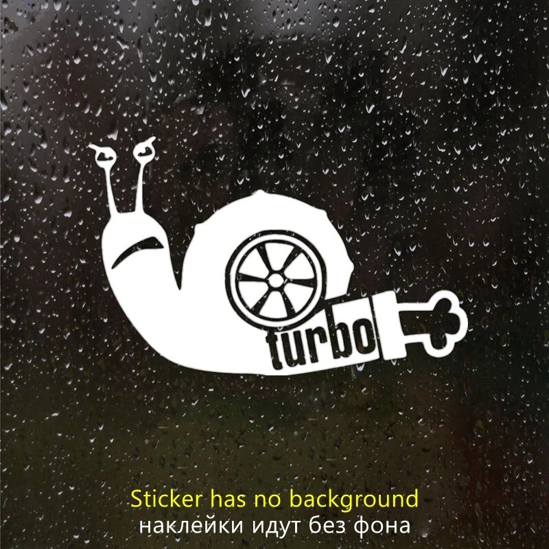 40481# наклейки на авто Турбо-улитка водонепроницаемые наклейки на машину наклейка для авто автонаклейка стикер этикеты винила наклейки стайлинга автомобилей украшения на бампере автомобиля заднее стекло 40481 White