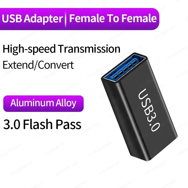 Переходник USB 3,0 на USB адаптер 5 Гбит/с Gen1 «Папа-папа» «мама» USB конвертер SSD HDD удлинитель кабеля USB 3,0 удлинитель