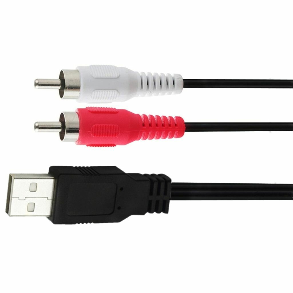 USB кабель AV 2RCA