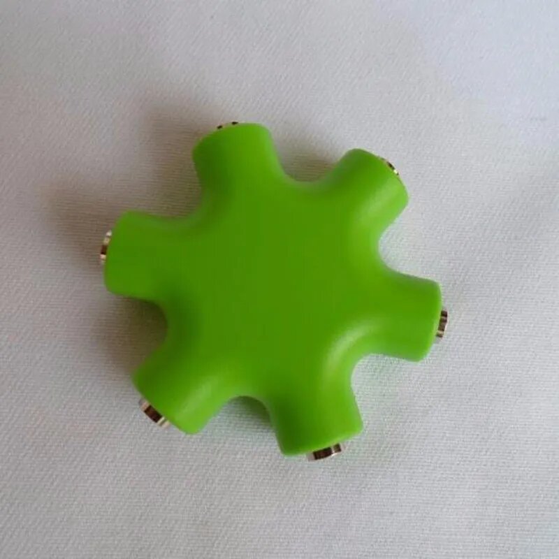 Aux разветвитель для наушников PoetrySail зеленый