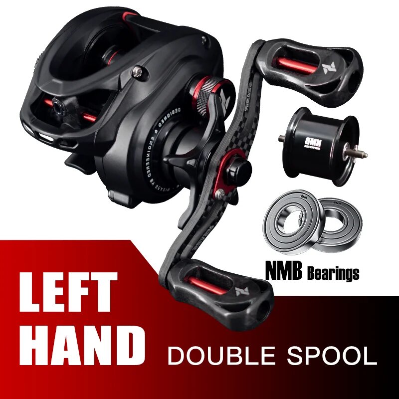 SeaSir Mansory Pro 131G ультралегкая катушка из углеродного волокна 7+1 BB Left hand7.1