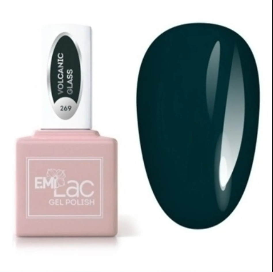 E.MiLac, Гель-лак, Вулканическое стекло, №269, 9 мл