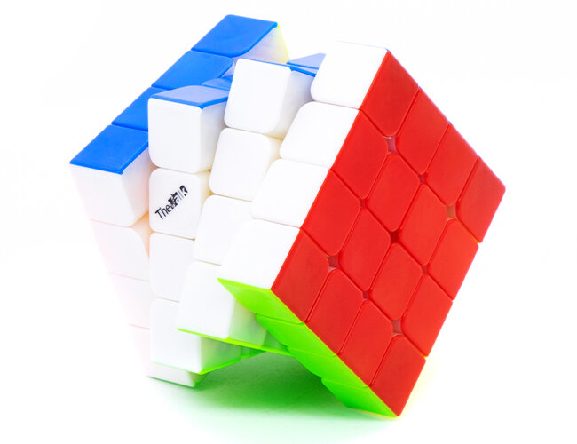Головоломка Кубик Рубика QiYi MoFangGe 4x4 Valk 4 M Strong / Магнитный / Цветной пластик