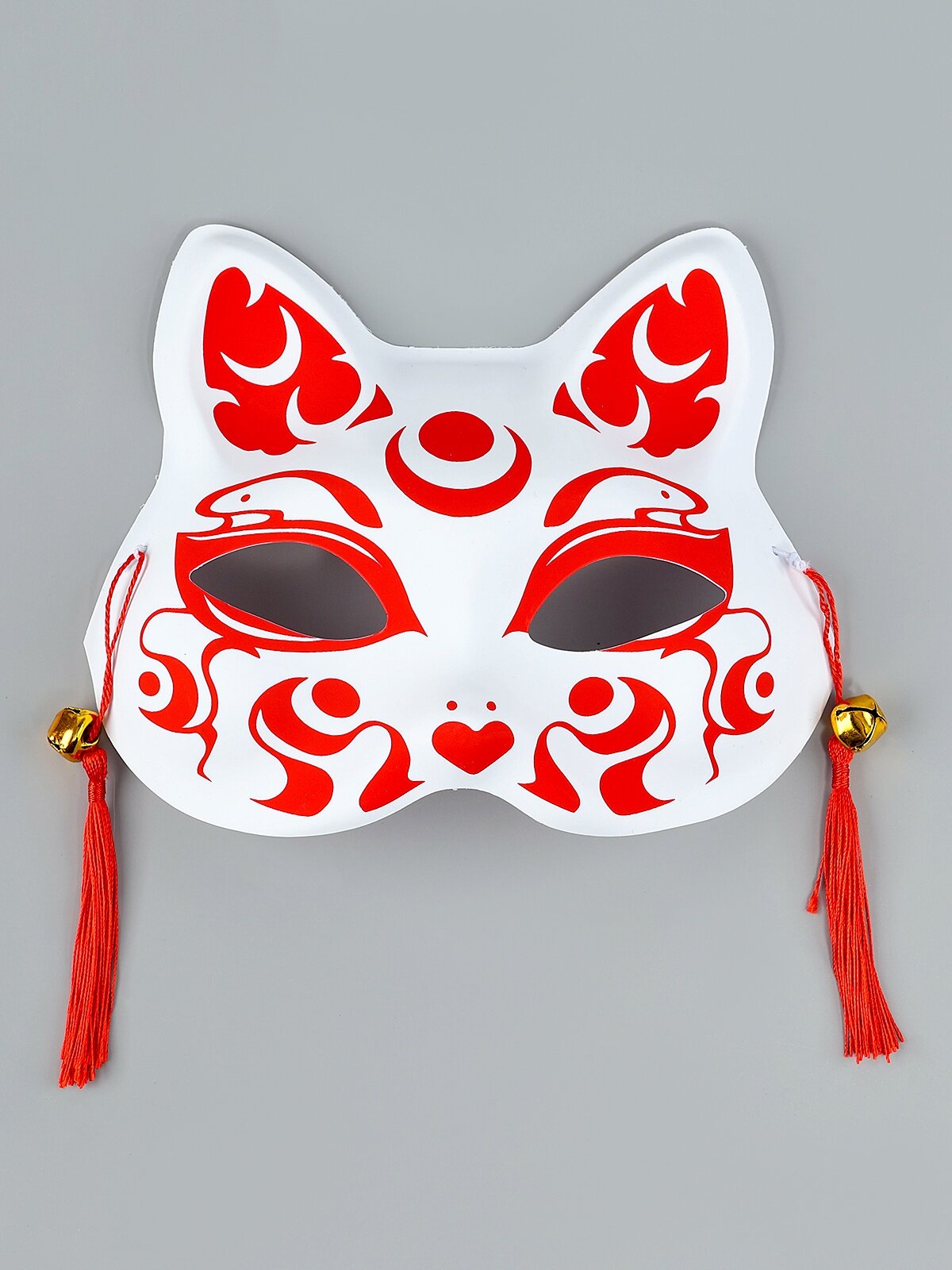 Карнавальная маска «Кицунэ», красный, 10664571